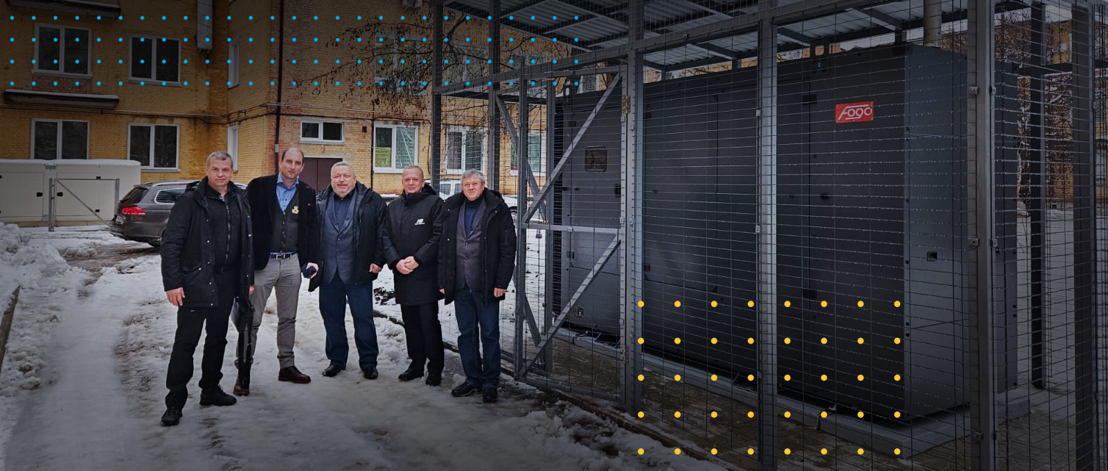 ComAp - ComAp Donates Gen-set to a Ukranian Hospital