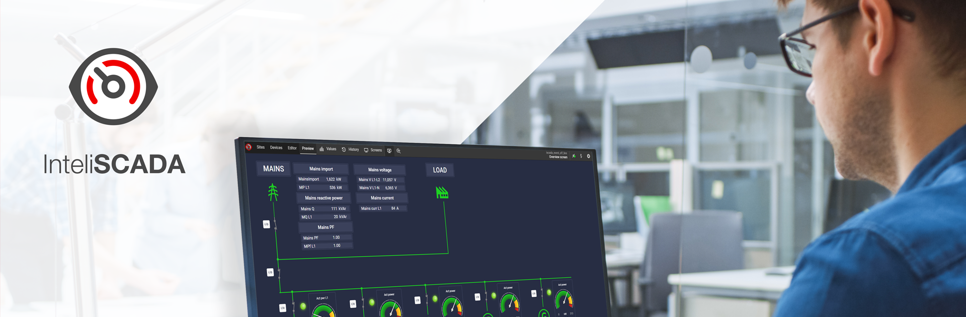 ComAp - InteliSCADA introduces new features and a display version
